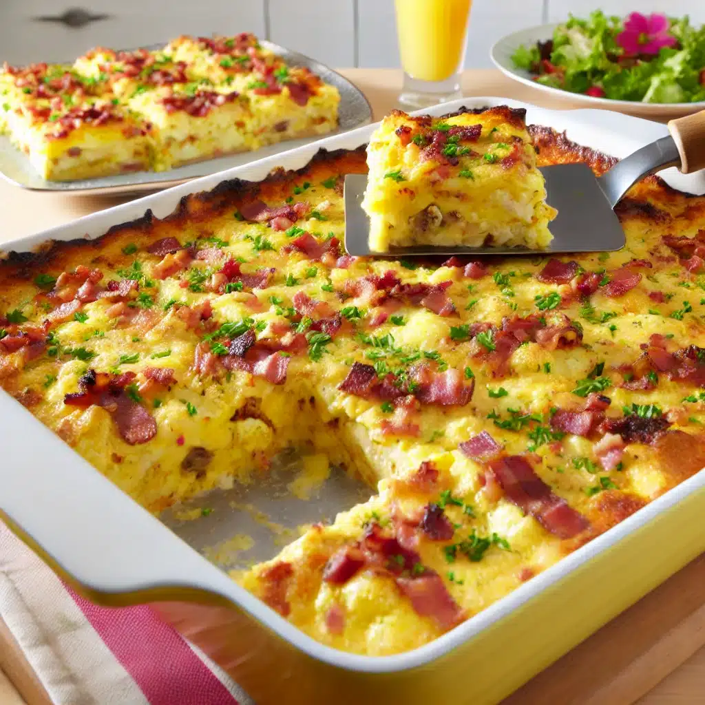 Bacon 'n' Egg Lasagna: A Decadent Twist on a Breakfast Classic
