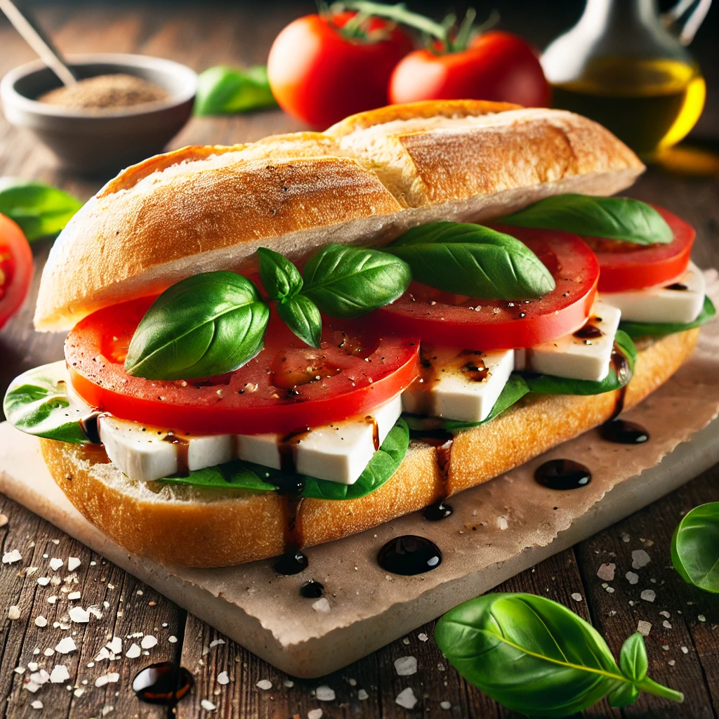 The Caprese Salad Sandwich: A Culinary Ode to Simplicity