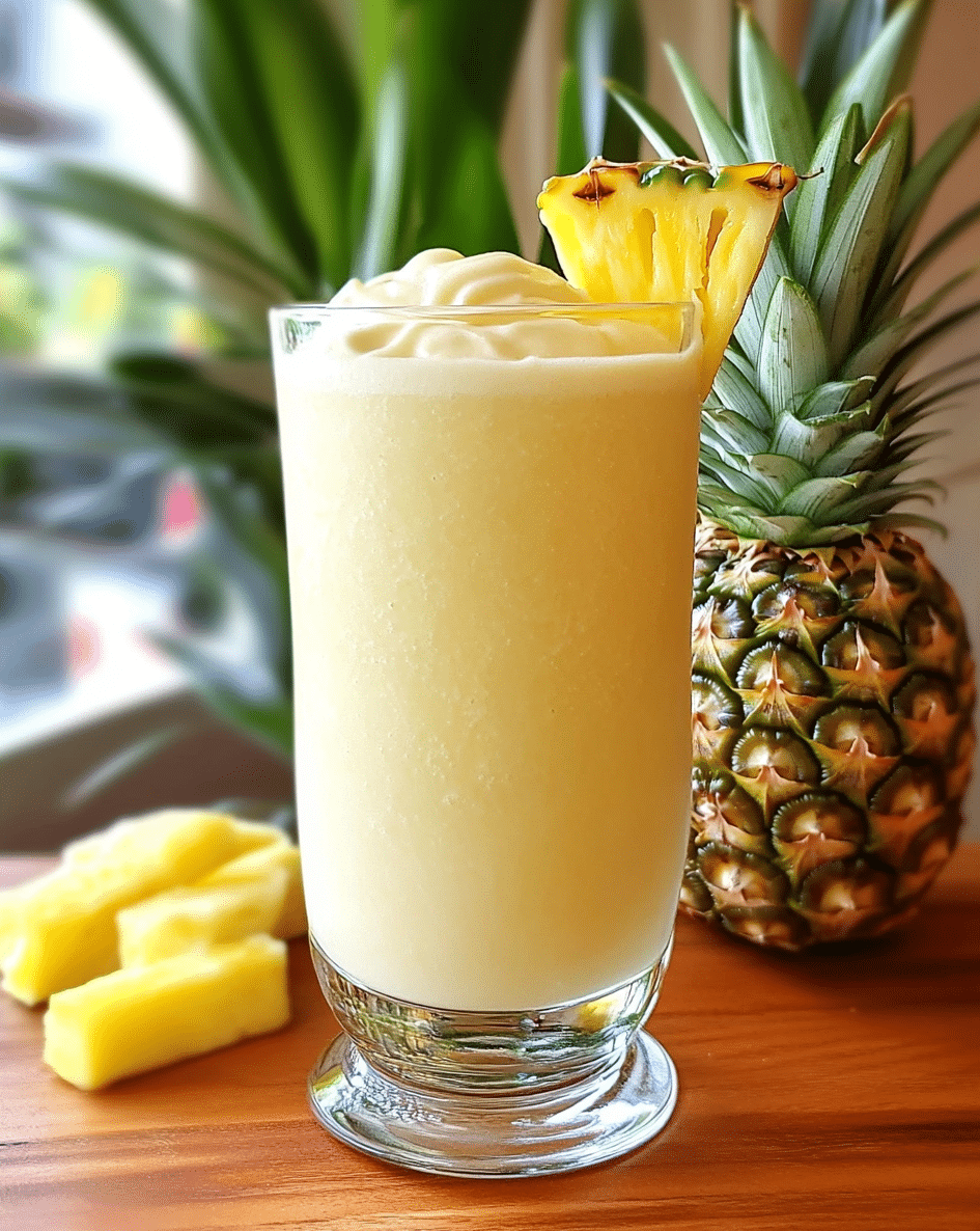 Pineapple Smoothie Pineapple Smoothie