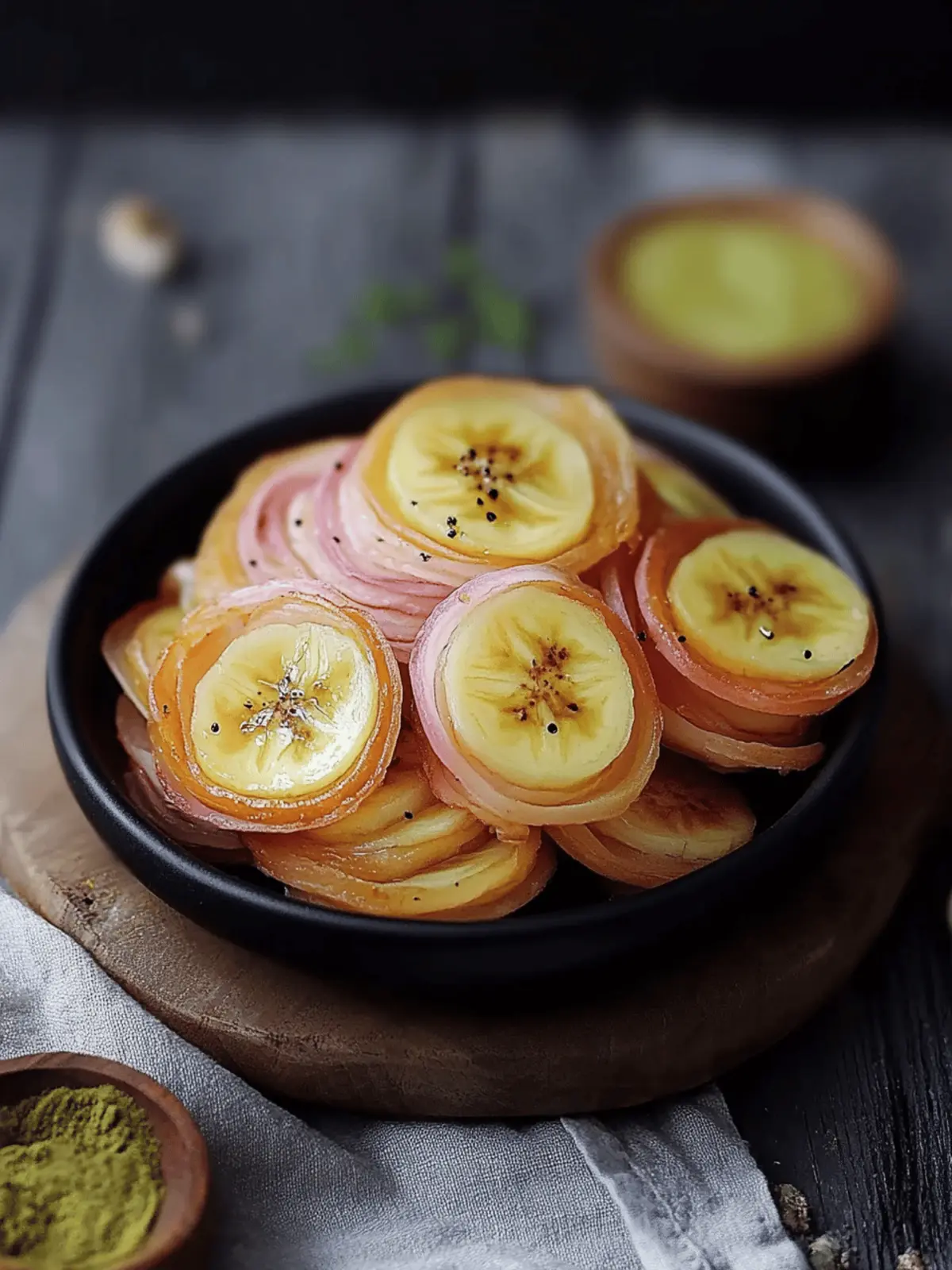 Flaky Banana Puri with Irresistible Rose Cardamom Syrup