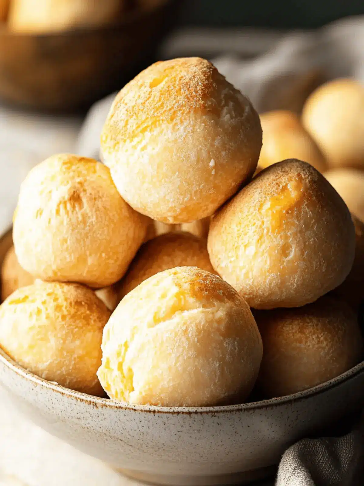 Irresistibly Crispy Brazilian Cheese Bread Recipe: Gluten-Free