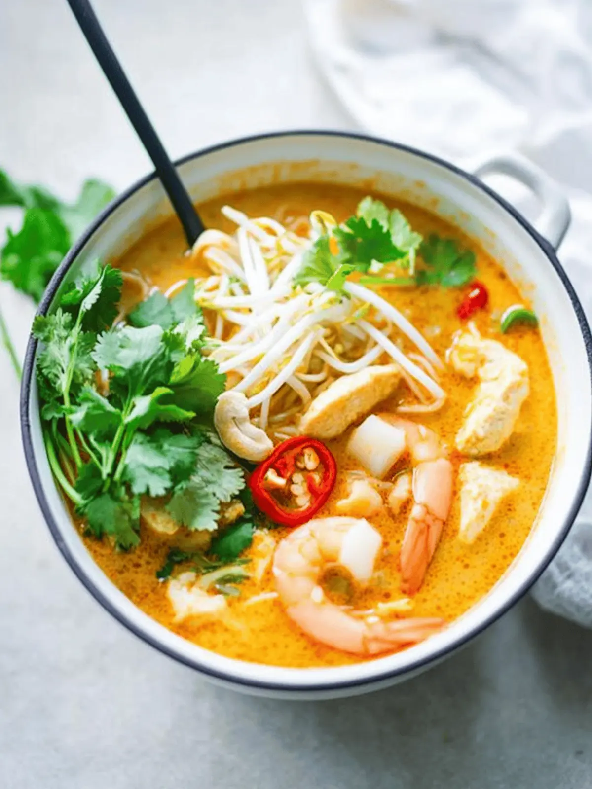 Irresistible Laksa Soup: Malaysian Coconut Curry Delight