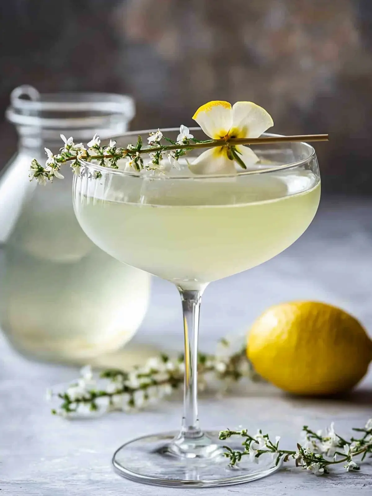 Irresistible Elderflower Winter Gin Cocktail: A Delicious Sip