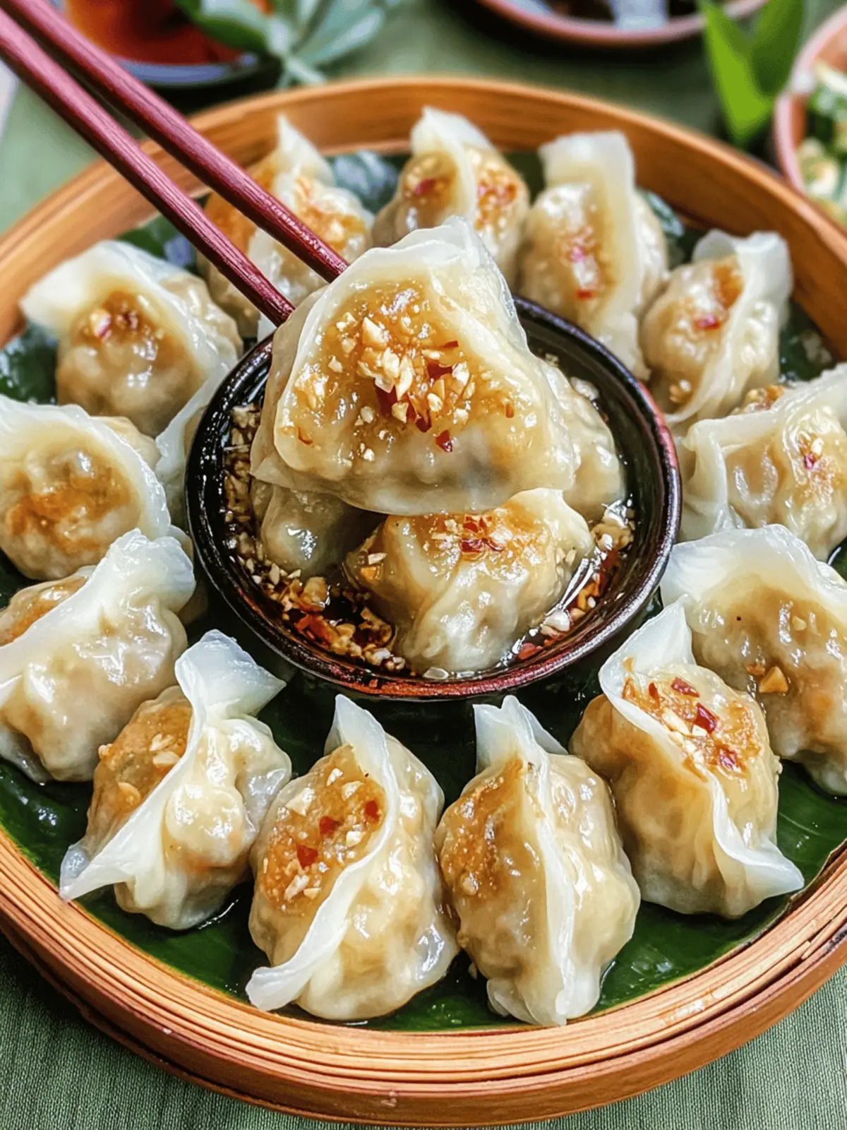 Ultimate Kanom Jeeb Thai Dumplings Recipe You Can’t Resist