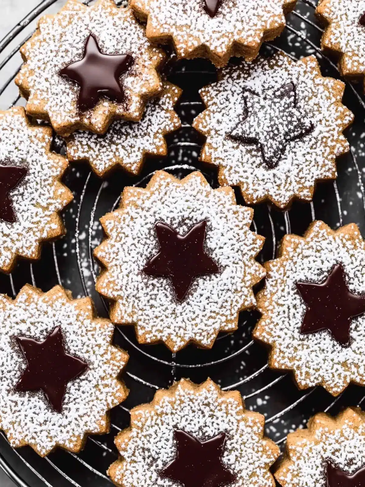 Irresistible Chocolate Chai Linzer Cookies for Cozy Days