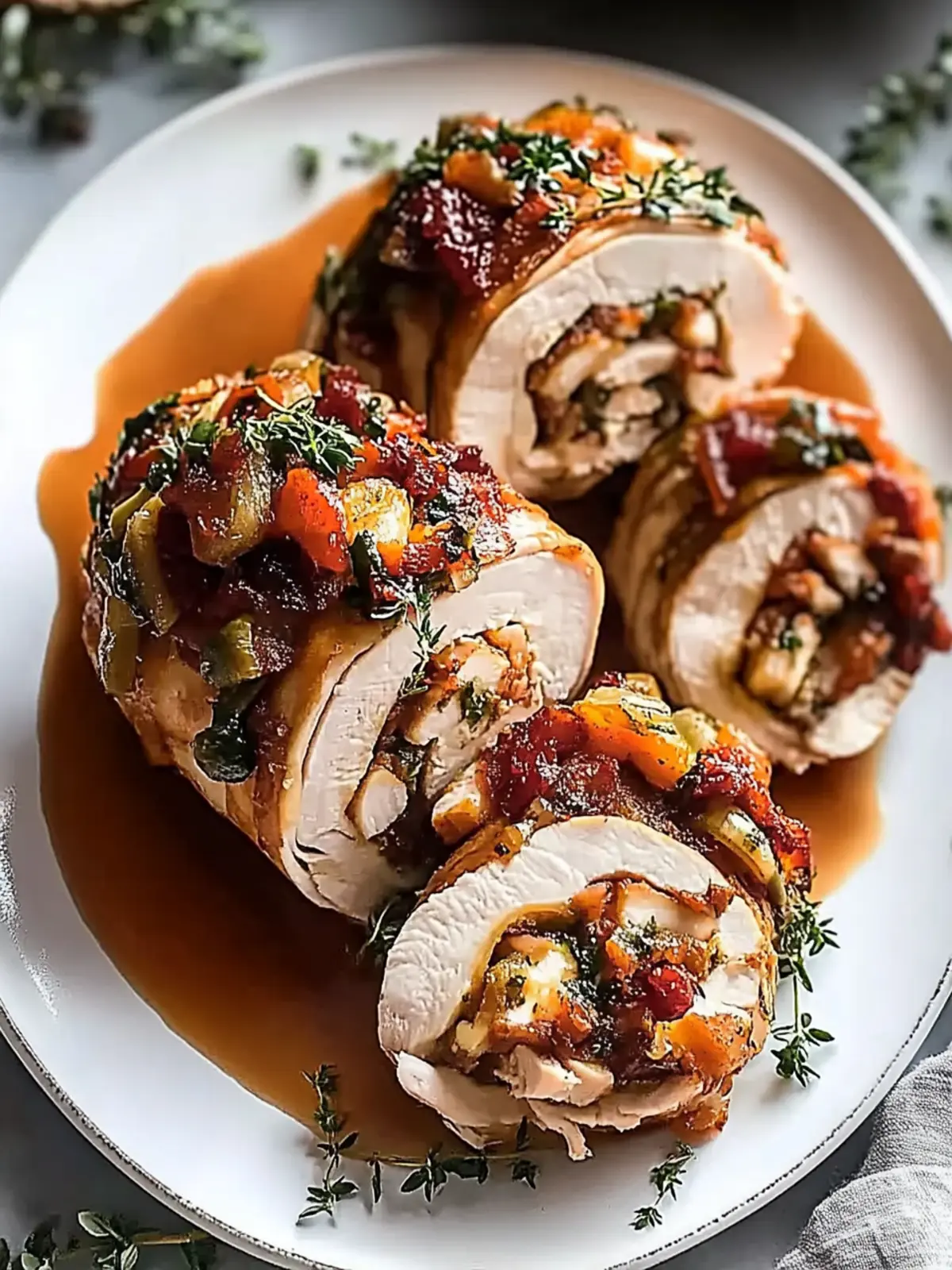 Irresistible Stuffed Turkey Roll: A Delicious Weeknight Meal