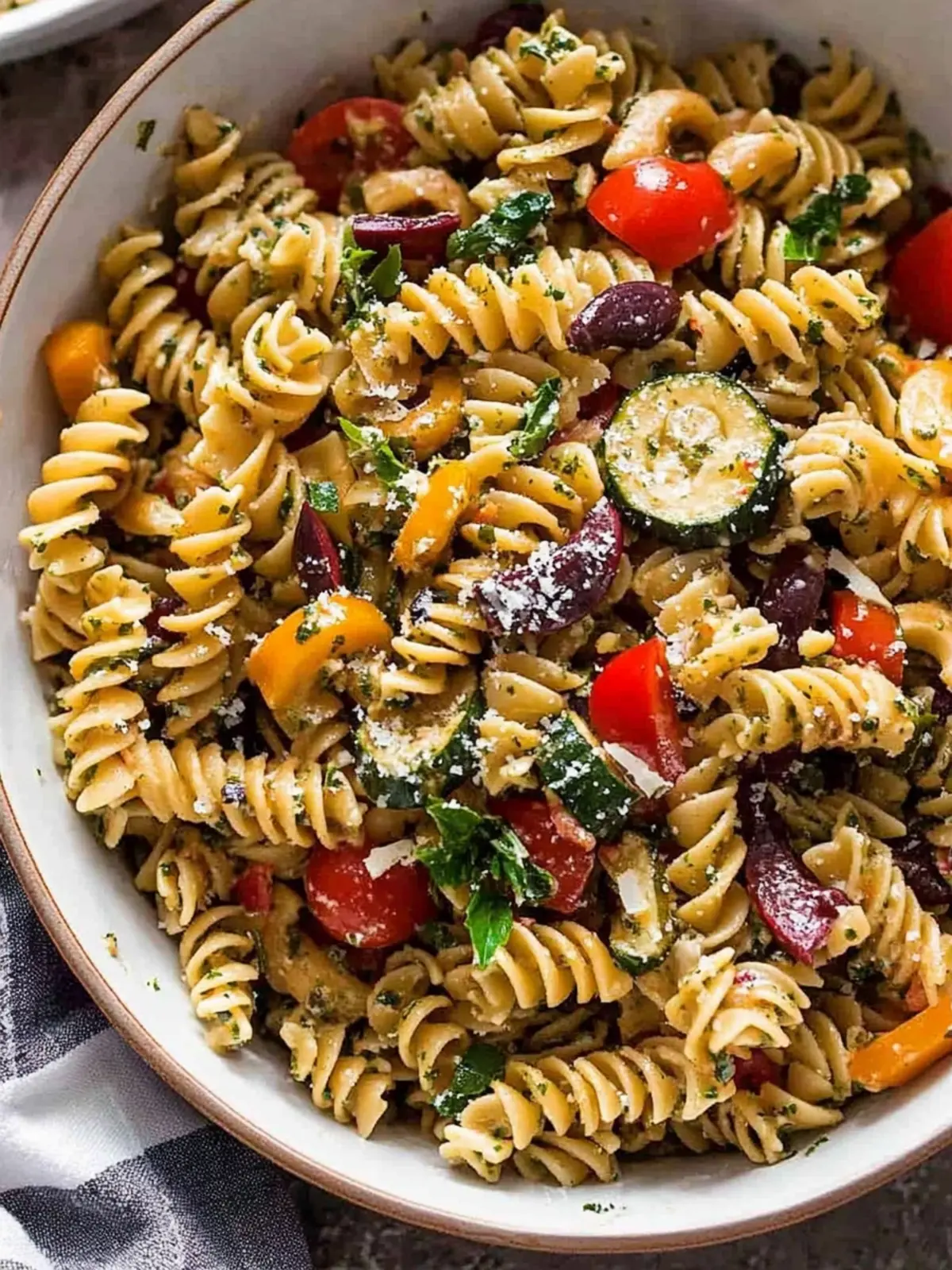 Marinated Vegetarian Pasta Salad: Irresistibly Delicious & Fresh