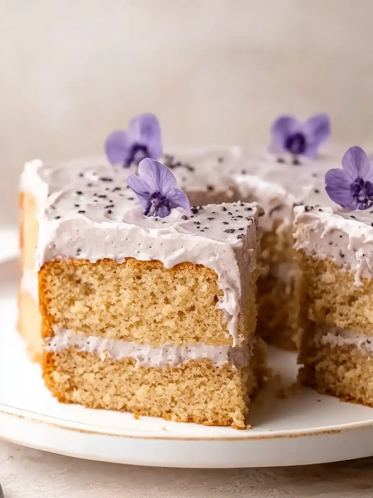 Irresistible London Fog Cake – A Deliciously Cozy Dessert