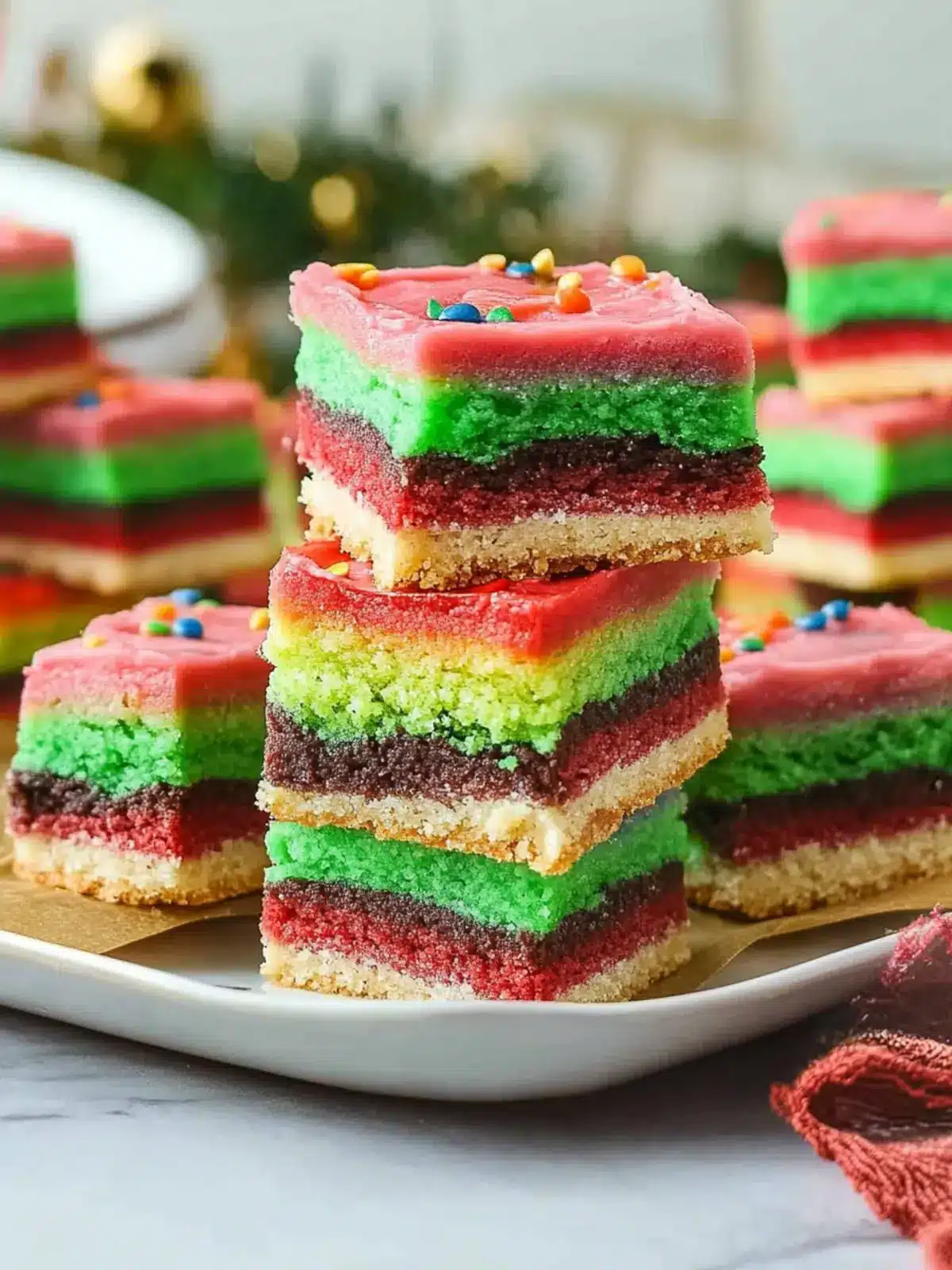 Italian Rainbow Cookies: Irresistibly Delicious Tri-Color Treats
