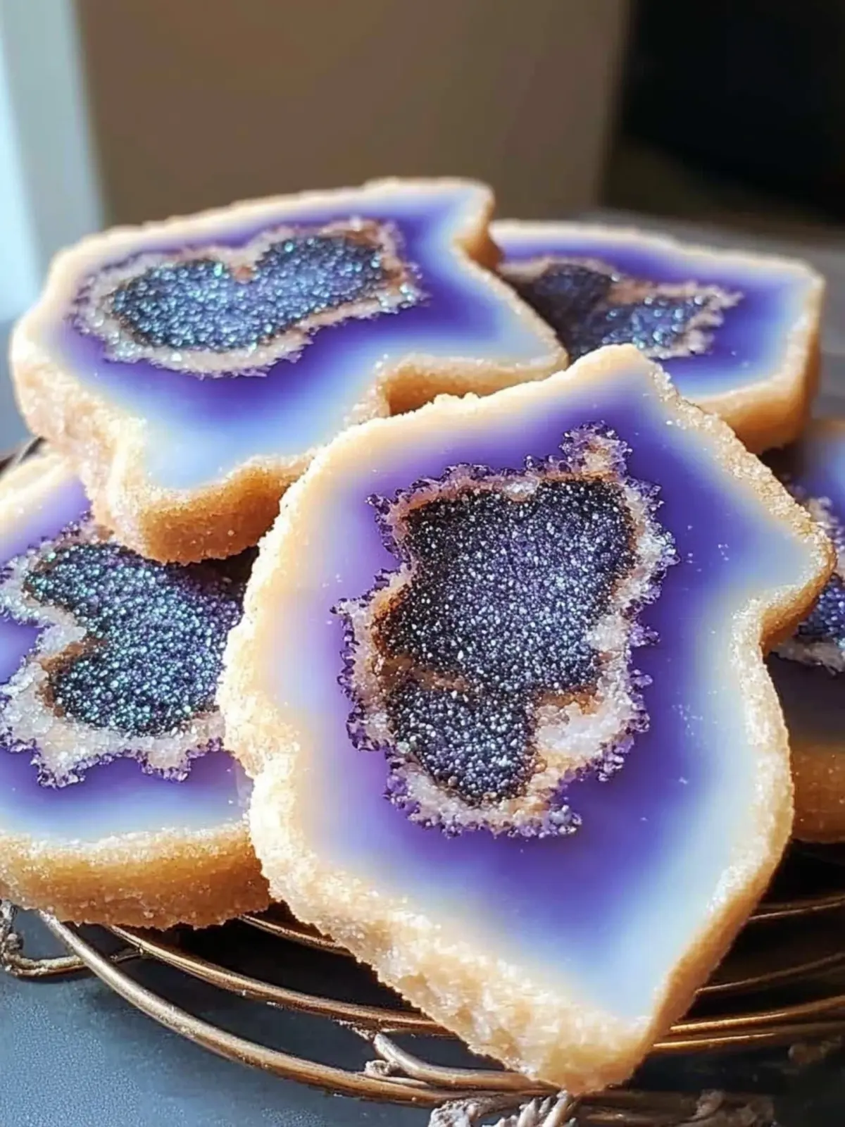 Irresistible Geode Cookies: Colorful & Delicious Treats