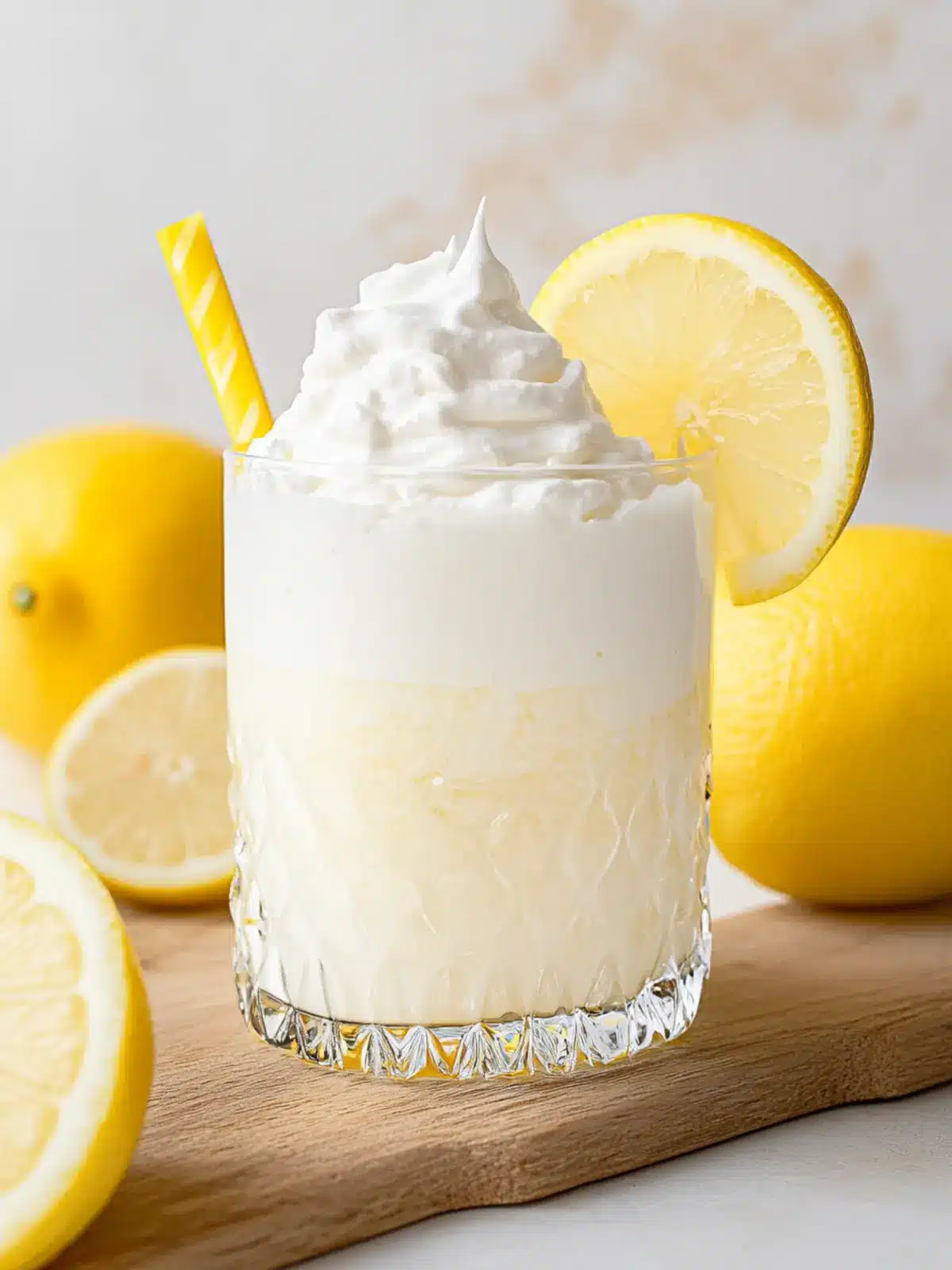 Irresistible Boozy Whipped Lemonade - A Creamy Summer Delight