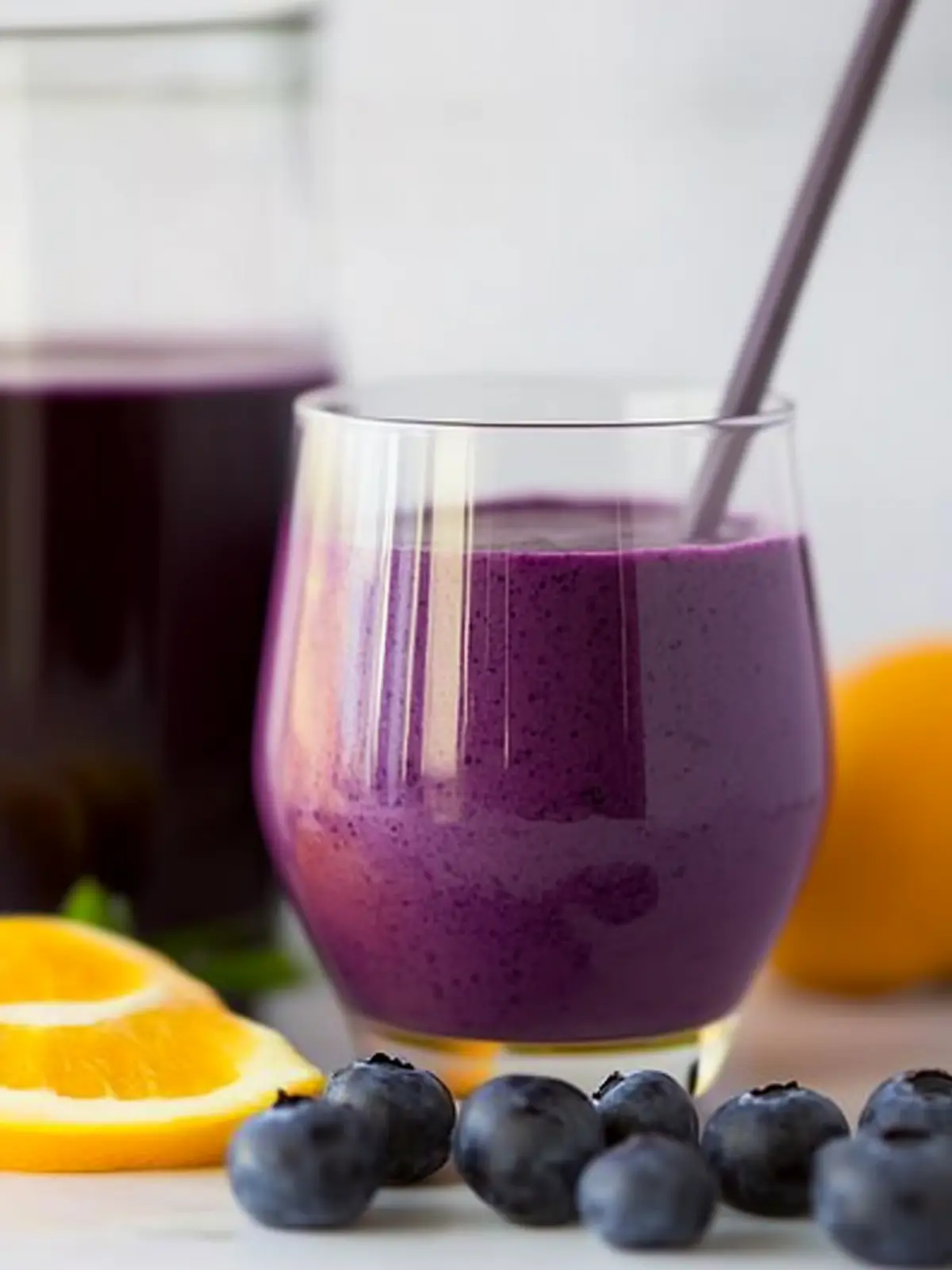 Delicious Velvety Blueberry Smoothie for a Healthy Boost