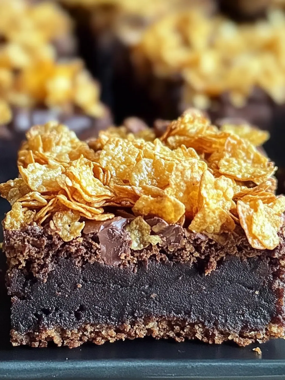 Cornflake Brownies: Irresistibly Crunchy Chocolate Bliss