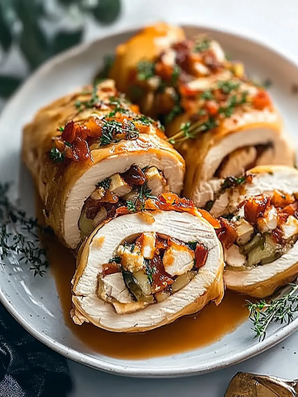 Irresistible Stuffed Turkey Roll: A Delicious Weeknight Meal