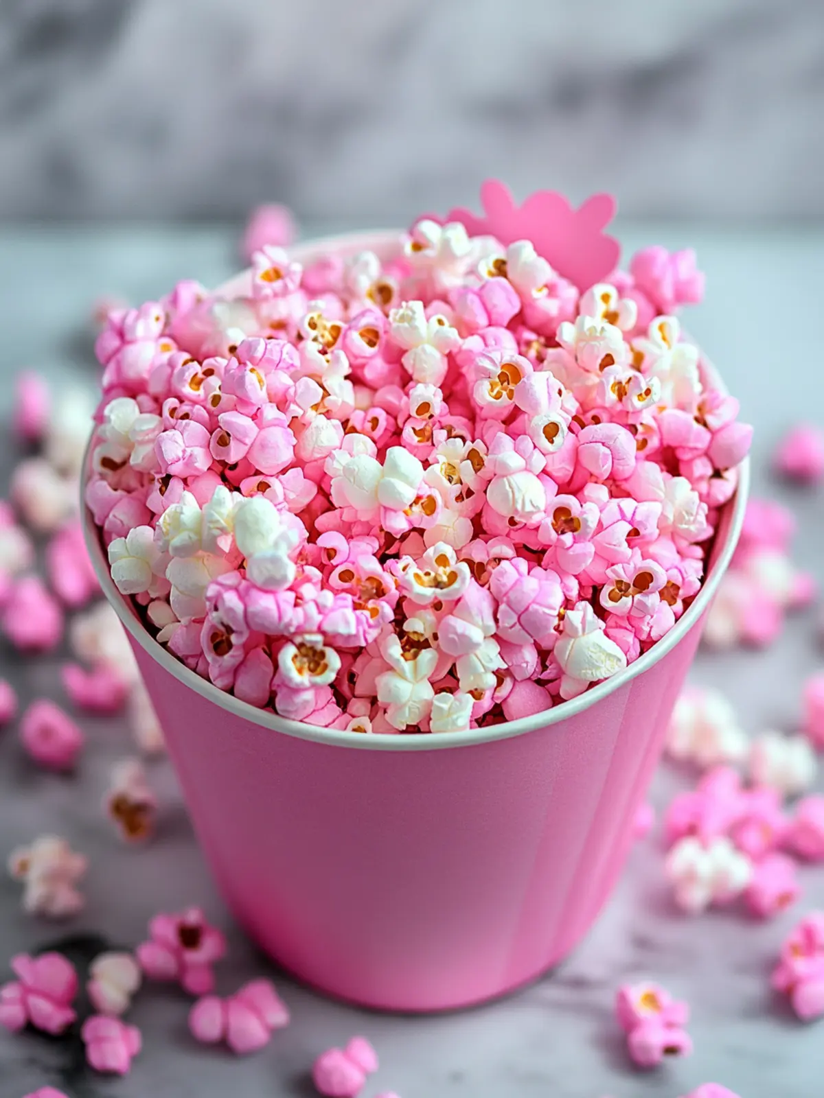 Irresistible Pink Popcorn Treats for Sweet Celebrations