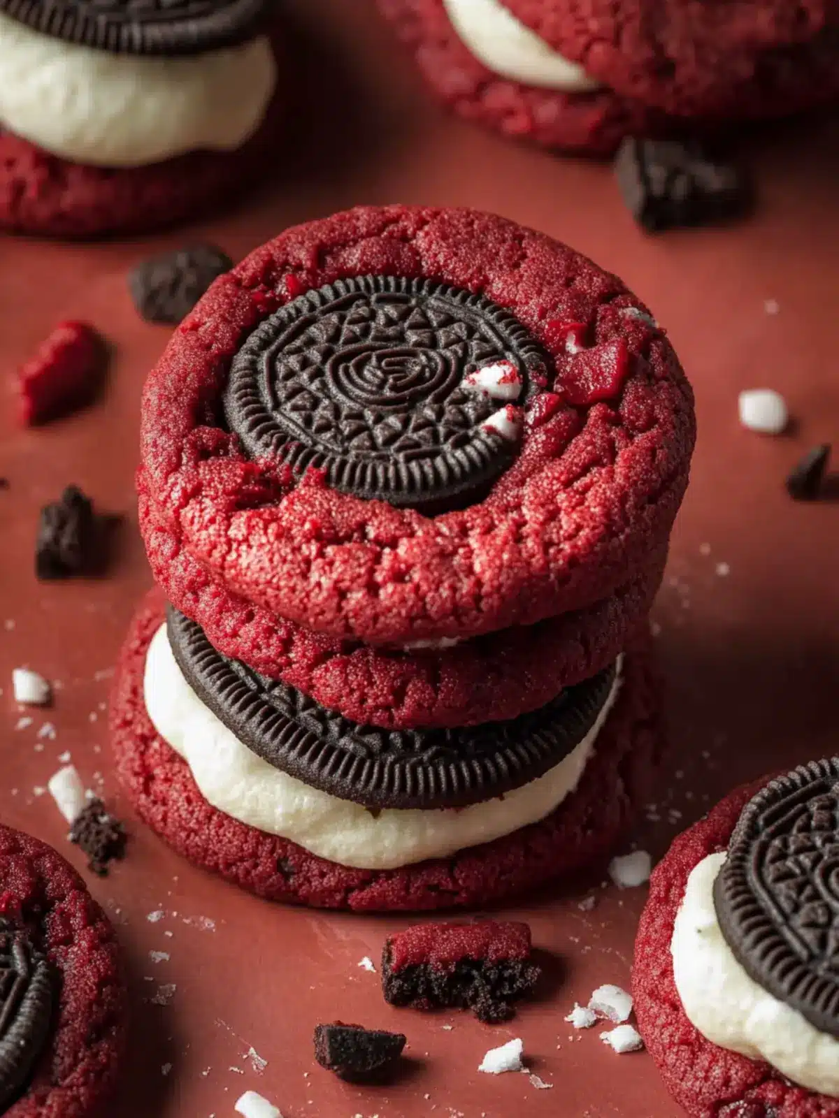 Irresistible Red Velvet Oreo Cookies for a Decadent Treat