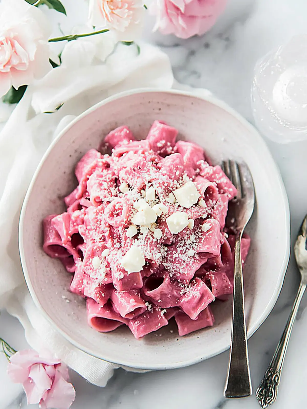 Irresistible Perfectly Pink Pasta: A Delicious Vegan Delight