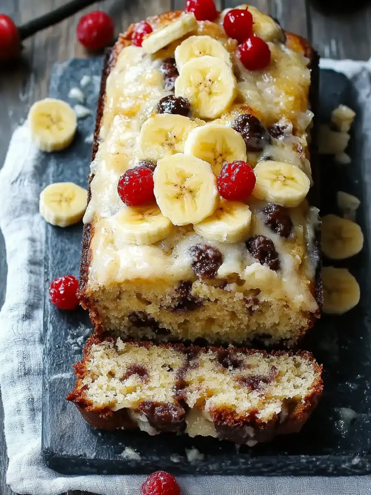 Irresistible Banana Split Bread: A Delicious Twist to Adore