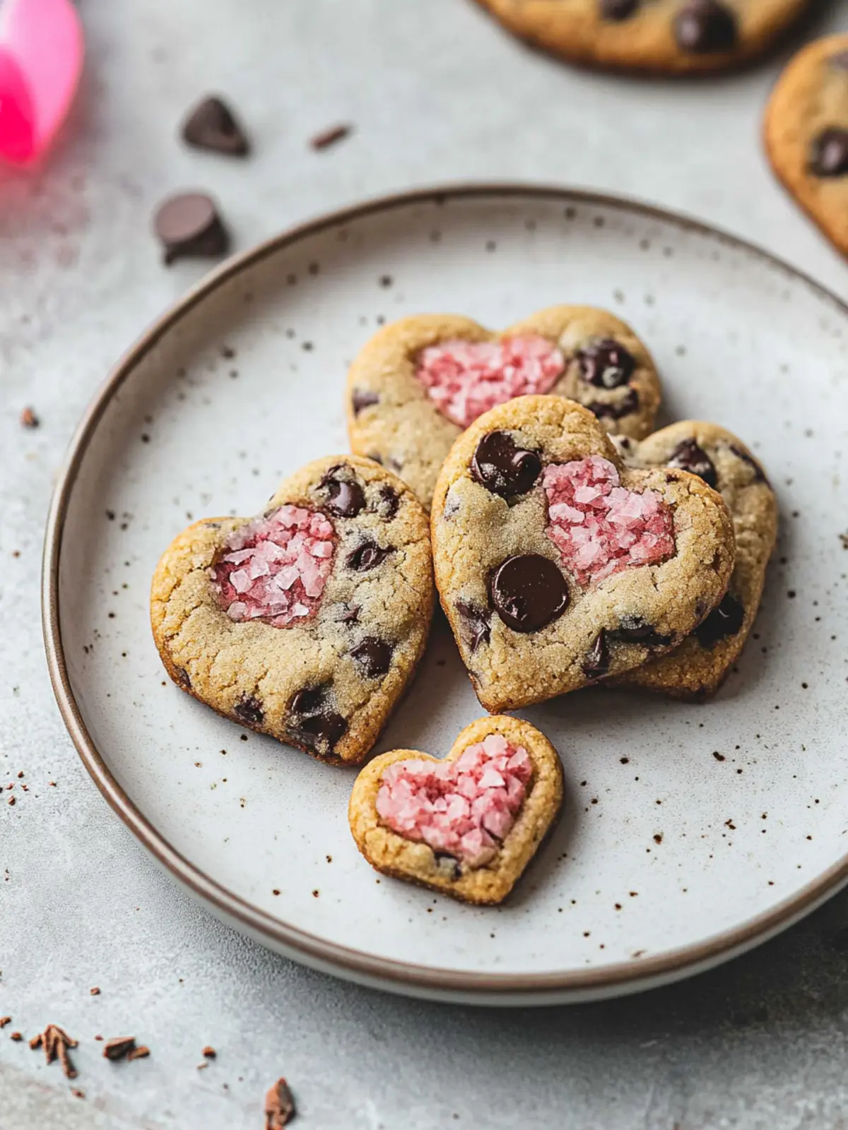Heart Shaped Chocolate Chip Cookies – Easy & Delicious Treat