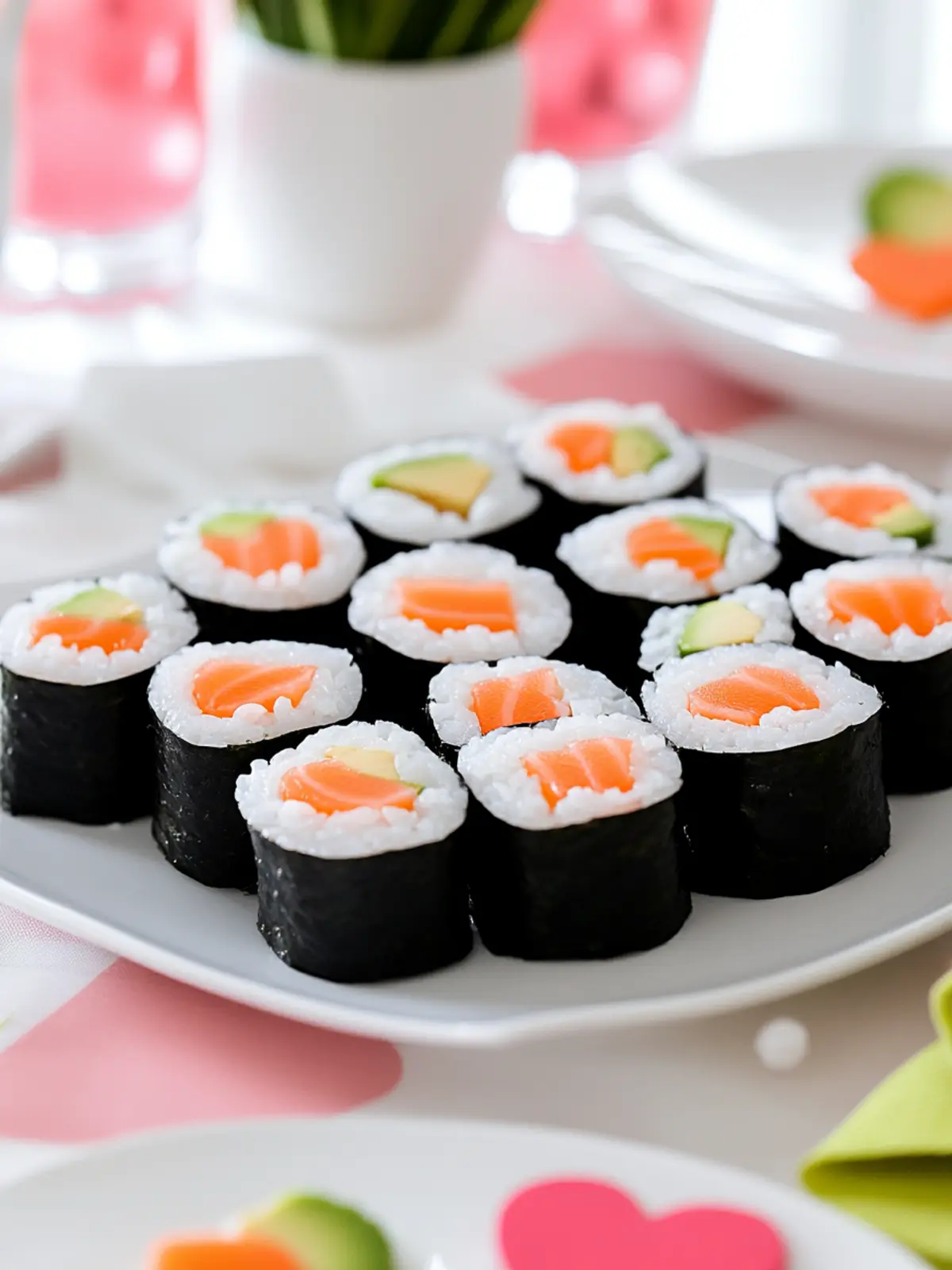Irresistible Valentine’s Day Sushi Rolls for Your Sweetheart