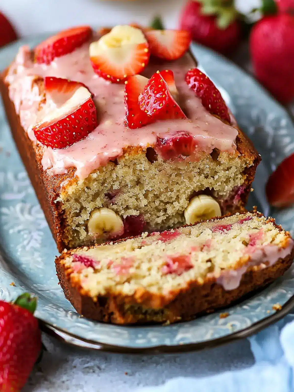 Irresistible Strawberry Banana Bread for a Delicious Morning