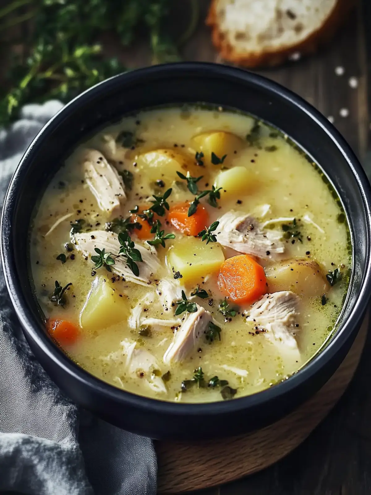 Comforting Chicken Soup with Potatoes: The Ultimate Quick Meal