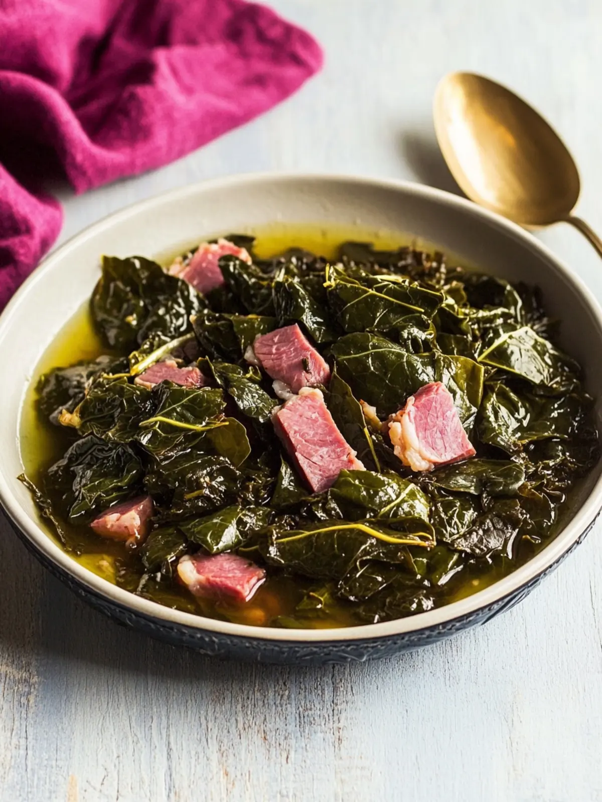 Irresistible Collard Greens with Ham Hocks for Comfort