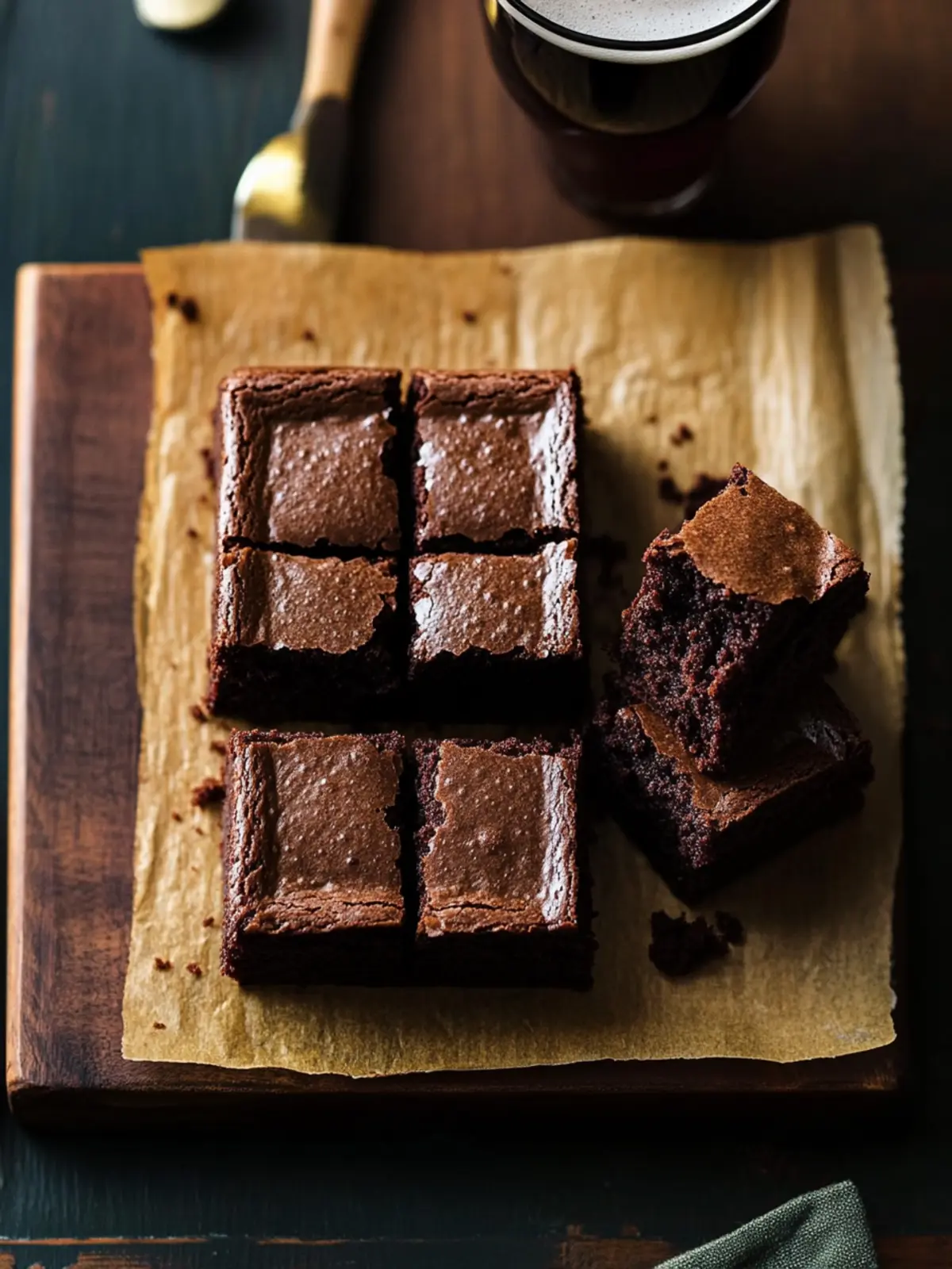 Irresistible Guinness Fudge Brownies: A Delicious Treat