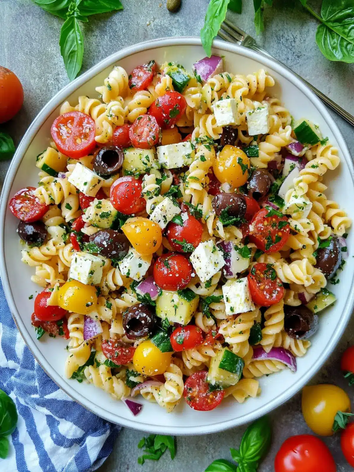 Horiatiki Village Pasta Salad: The Ultimate Delicious Refreshment