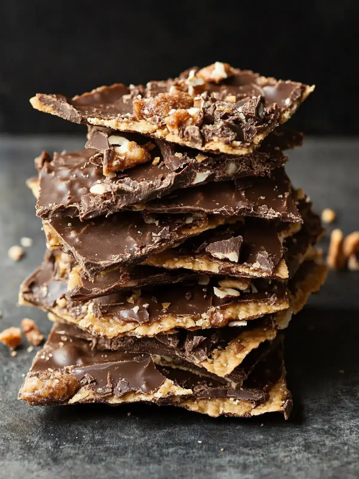 Irresistible Chocolate Toffee Matzo Crack for Sweet Cravings